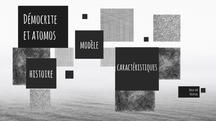 le modèle " atomos " de Démocrite by Ilona Massicard on Prezi