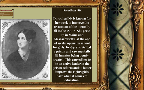 Dorothea Dix Prison Reform
