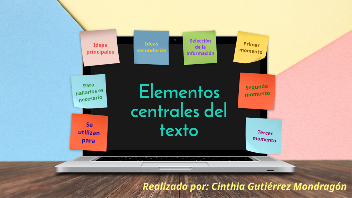 Elementos centrales del texto by Julieta Mondragón on Prezi