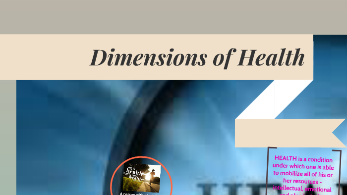 Lesson 1: Dimensions of Health by Marie Colita on Prezi