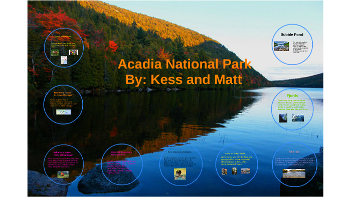 Acadia National Park by kess pfent on Prezi