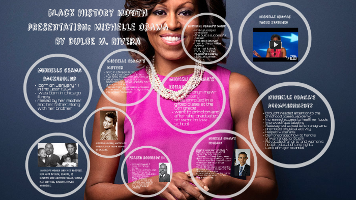 black history month: Michelle Obama by Dulce Rivera by Dulce Rivera on ...
