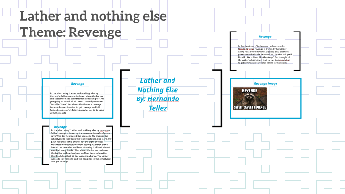 Lather and nothing else by rose drumm on Prezi