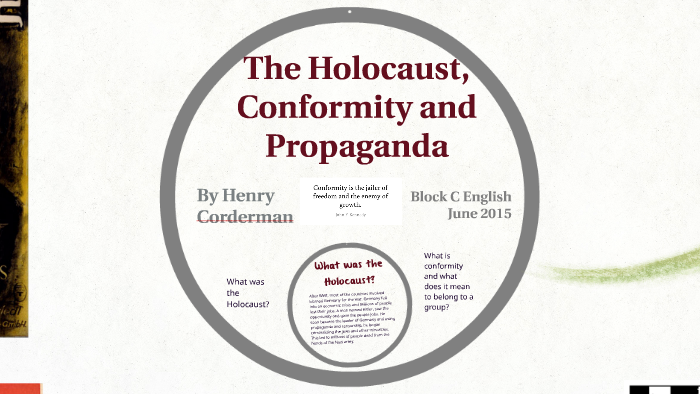 The Holocaust | Conformity/Propaganda | by henry corderman on Prezi