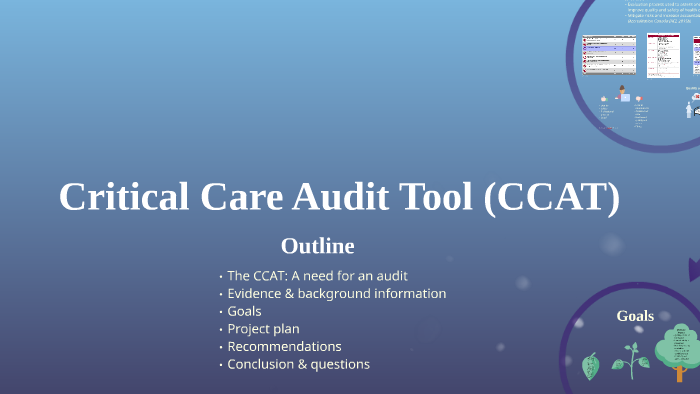Critical Care Audit Tool (CCAT) by Natasha Skwarok on Prezi