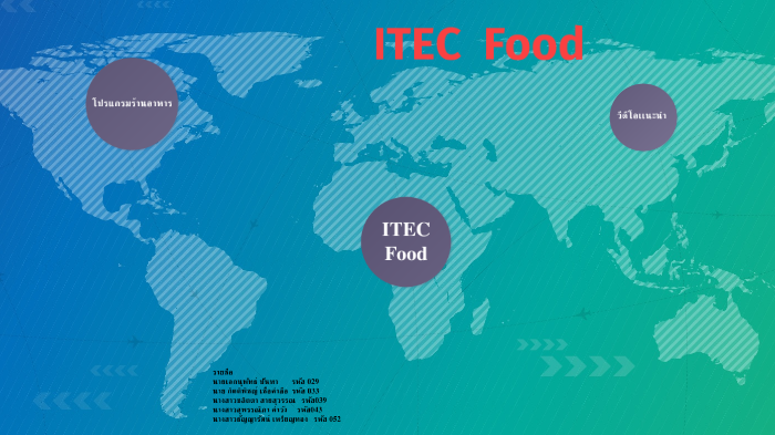 ITEC Food by Kittipitch Chuakumlue on Prezi