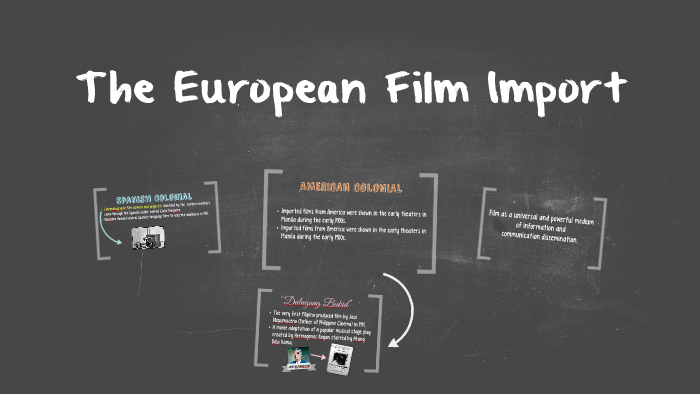 The European Film Import by Kianna Buenaflor on Prezi