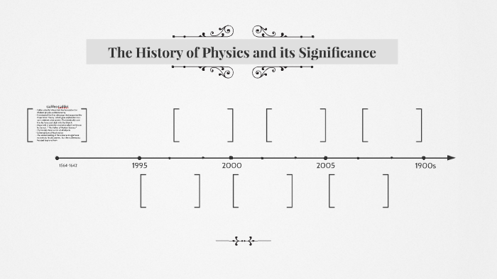 The History of Physics and its Significance by Dylan Lister on Prezi