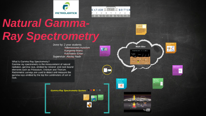Natural Gamma-ray spectrometry by Ayaulym Yelemessova on Prezi