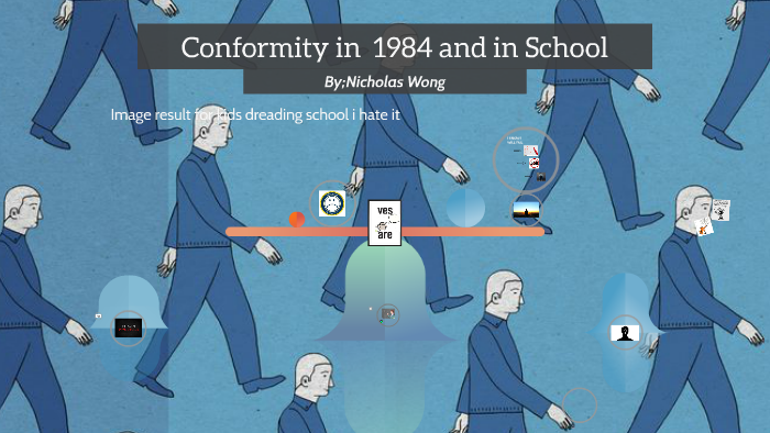 Conformity in 1984 and in YOUR life. by Nicholas Wong on Prezi