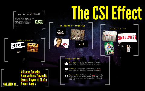THE C.S.I EFFECT by Konstantinos Vouzoplis on Prezi