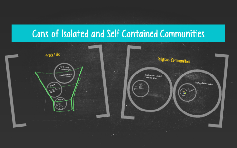 Cons of Isolated and Self Contained Communities by Lindsay Heyman on Prezi