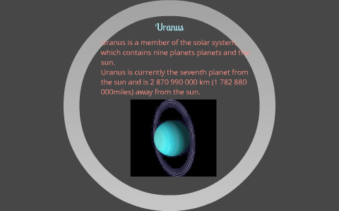 Information Report on Uranus by Em Dang on Prezi