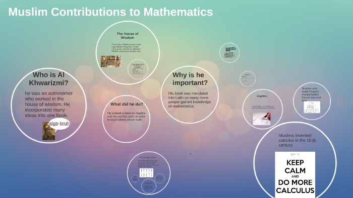 Muslim Contributions in Mathematics by Hope Wolfe