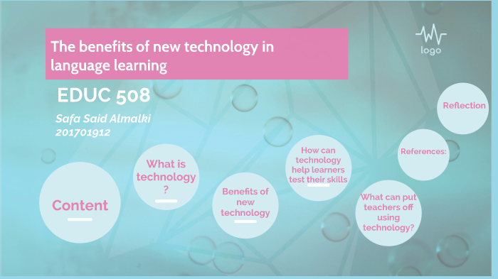 The benefits of new technology in language learning by safa said on Prezi
