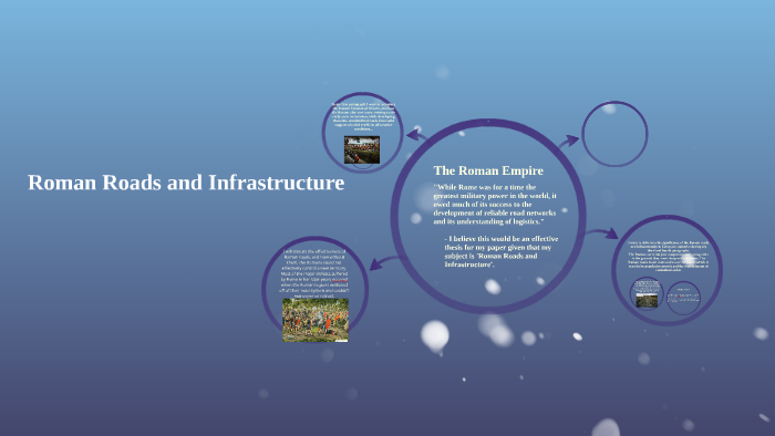 Roman Roads and Infrastructure by Josh Carte on Prezi