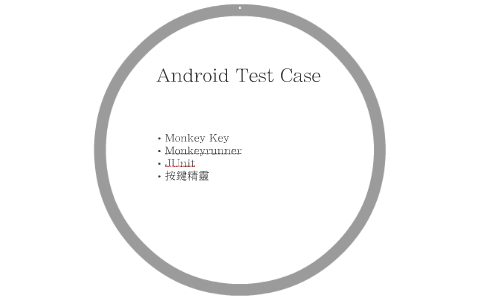 Android Test Case by Shane Dai on Prezi