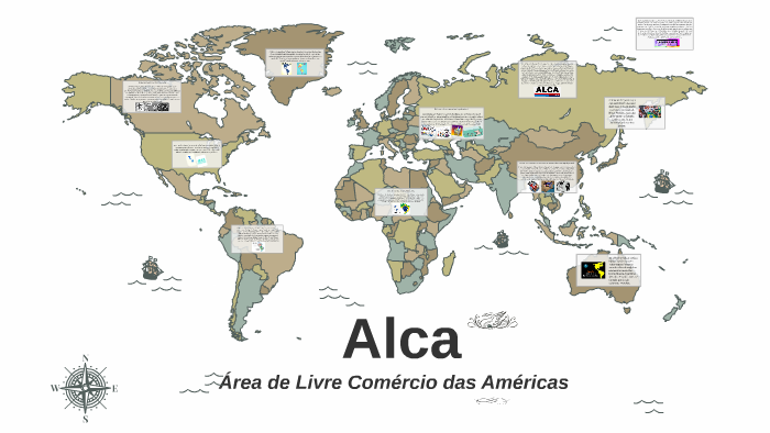 A ALCA é um projeto de Bloco Econômico que reúne países da A by samara ...