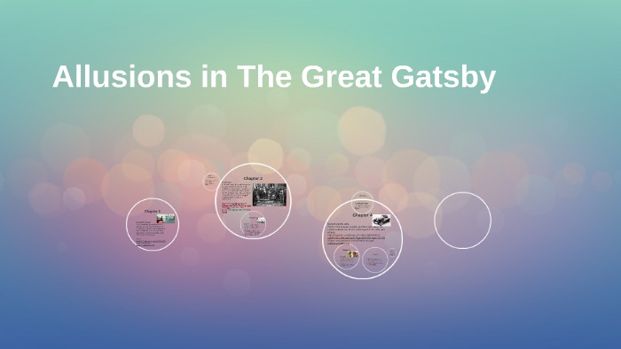 Allusions in The Great Gatsby by Samuel Nimphie on Prezi