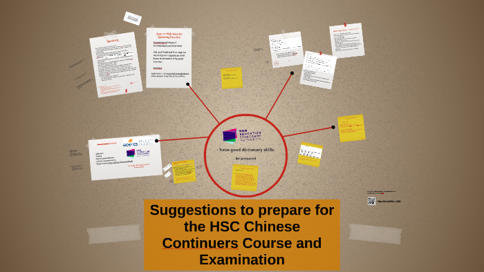 Suggestions to Prepare for the HSC Chinese Continuers Course and ...