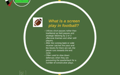 What is a screen play in football? by Salem Abughnaim on Prezi