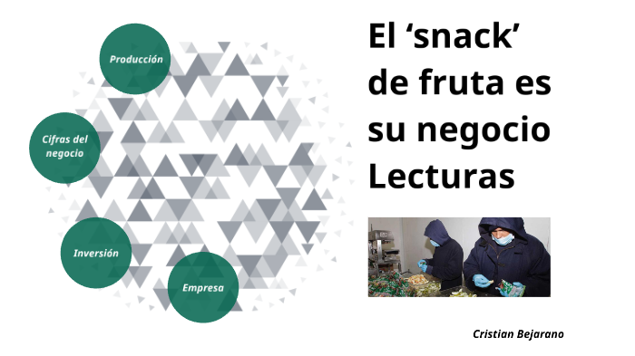 El ‘snack’ de fruta es su negocio Lecturas by Cristian Bejarano on Prezi