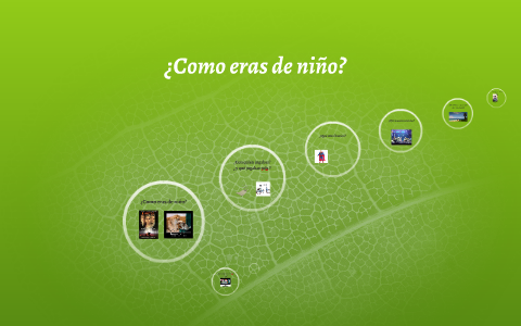 ¿Como eras de niño? by Per Son on Prezi