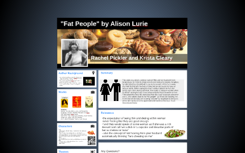 Fat People Short Story Presentation by on Prezi