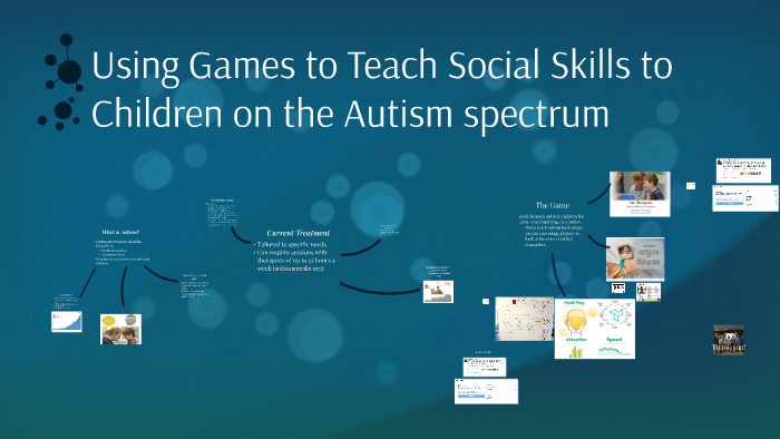 Using Games to Teach Social Skills to Children on the Autistism ...