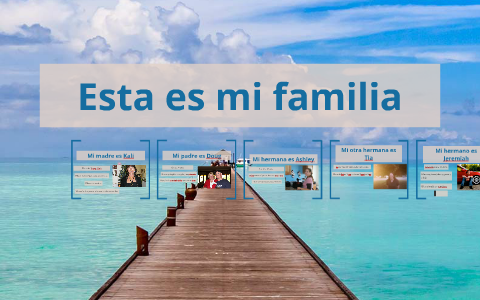Mi familia Presentation (Spanish 101) by Todd Buckendorf on Prezi