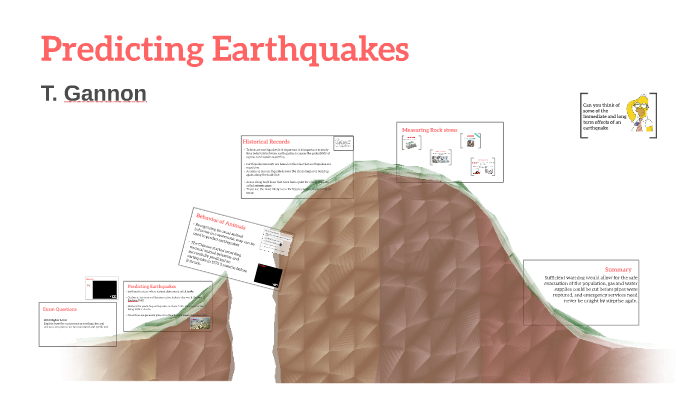 Predicting Earthquakes by on Prezi