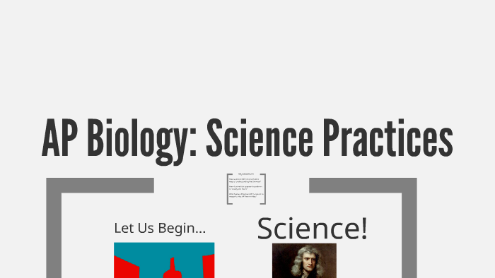 AP Biology: Science Practices by Martha Reese