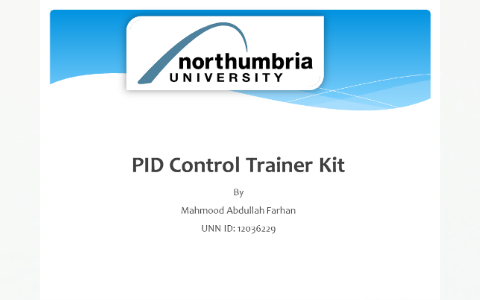 PID Controller Trainer Kit by Mahmood Farhan on Prezi