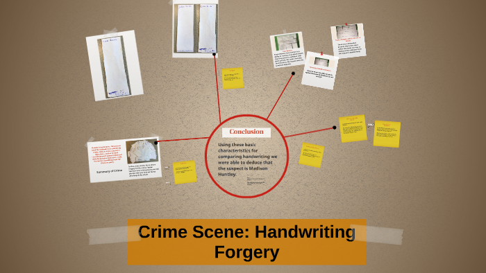 Crime Scene: Handwriting Forgery by Anissa Fernandez on Prezi