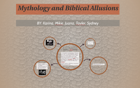 Mythology and Biblical Allusions by Karina Ruiz Garcia