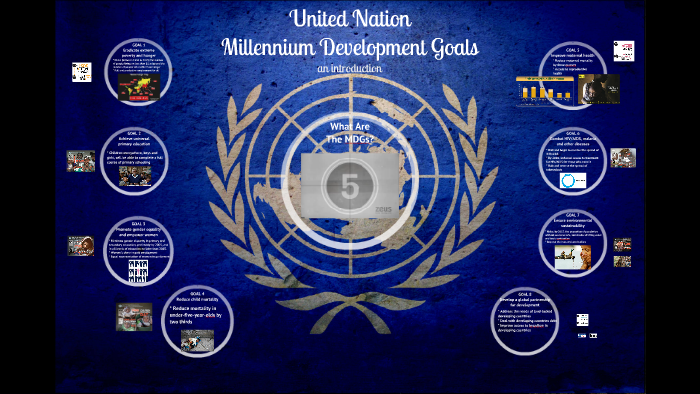 United Nation Millennium Development Goals - introduction by R McLeod ...