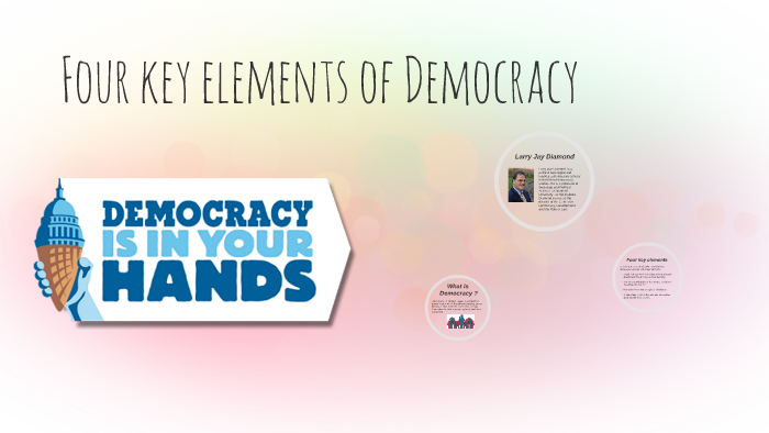 Four key elements of Democracy by Ana Camila Romero Jácome on Prezi