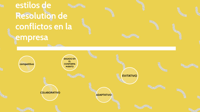 estilos de resolucion de conflictos en la empresa by Julian . on Prezi