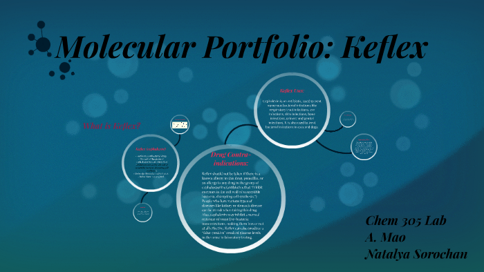 Molecular Portfolio: Keflex by Natalya Vinnikova on Prezi