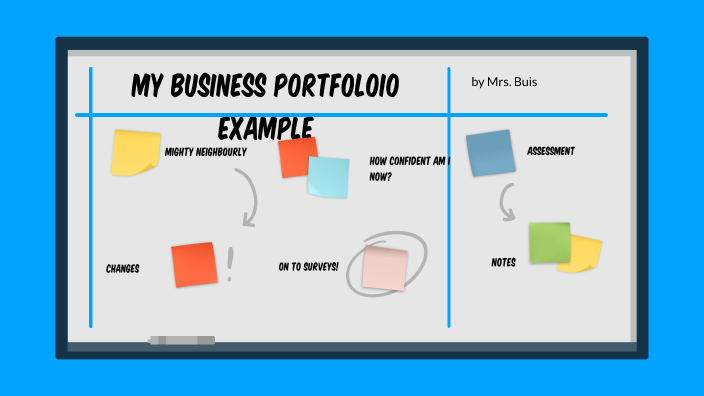 My Business Portfolio Example by Kristin B on Prezi