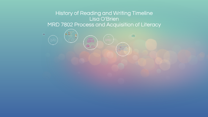 History of Reading and Writing Timeline by Lisa O'Brien on Prezi