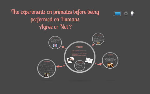 The experiment on primates before being performed on Humans by ...