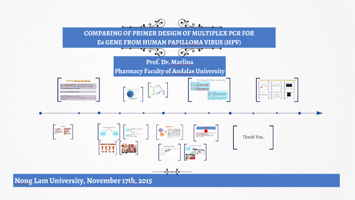 COMPARING OF PRIMER DESIGN OF MULTIPLEX PCR FOR by prima ramadhani on Prezi