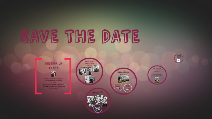 SAVE THE DATE by Judit Calderón on Prezi
