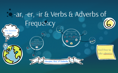 -ar, -er, -ir & Verbs & Adverbs of by Morgan Lanzo on Prezi