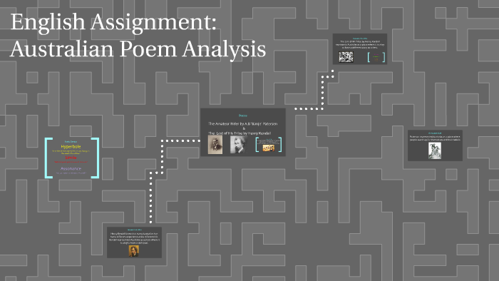 English Assignment: Australian Poem Analysis by Isaac Patel on Prezi