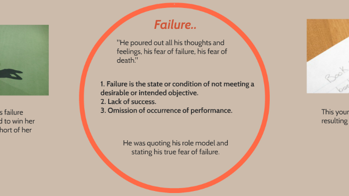 Failure.. by Tanner Gamble