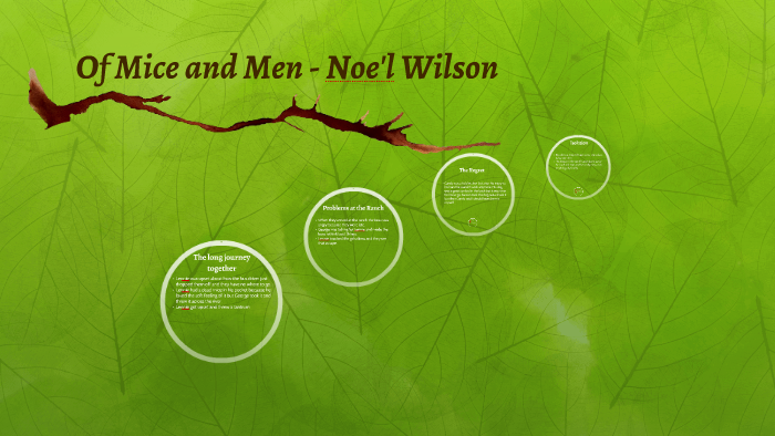 Mice of Men by on Prezi