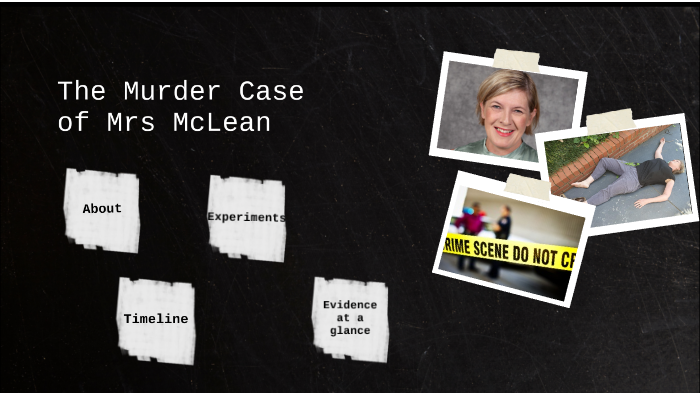 The Murder Case of Mrs McLean by Lily Doan