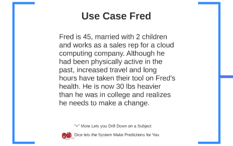 Use Case Fred by Tim Gilchrist on Prezi